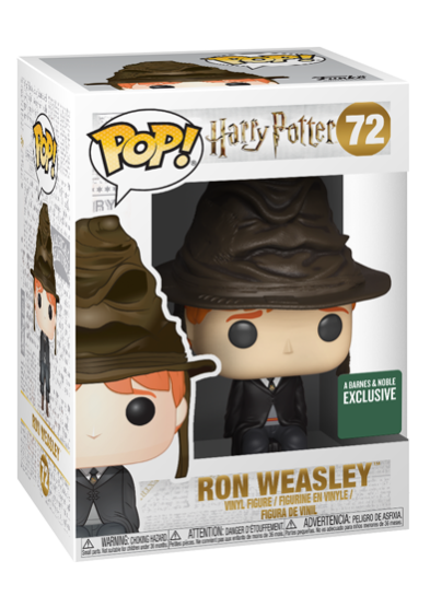 #72 Ron Weasley (Sorting Hat) | Harry Potter Funko Pop! Vinyl